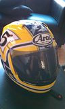 FS-Arai rx7 Corsair - Colin Edwards Anniversary Helmet | Yamaha R6 ...