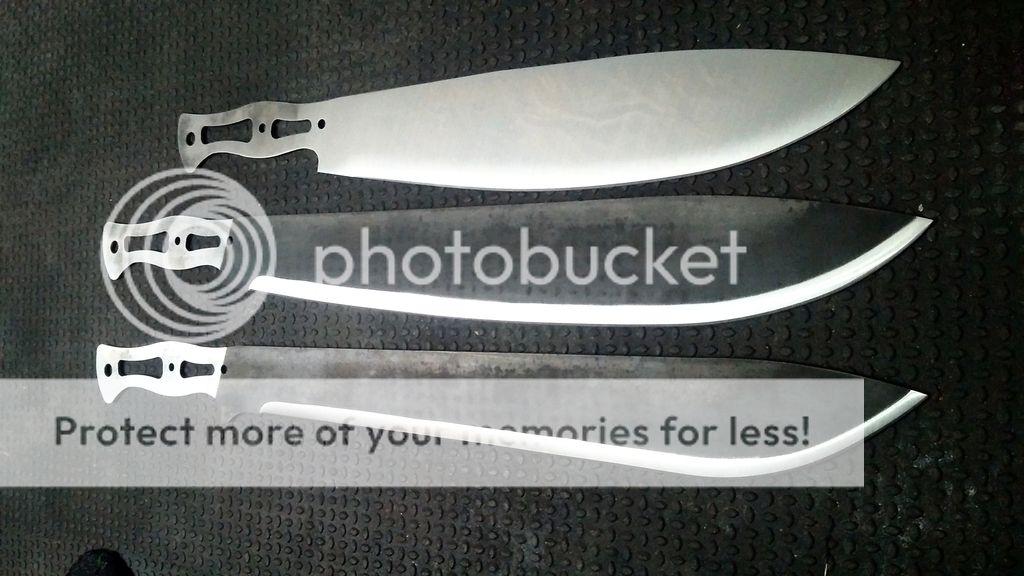 52100 Fell Beast Machete Blanks | BladeForums.com