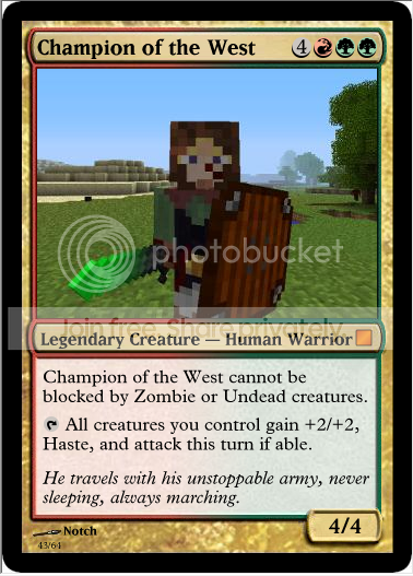 Attention All Magic the Gathering players and Minecraft lovers - Fan ...